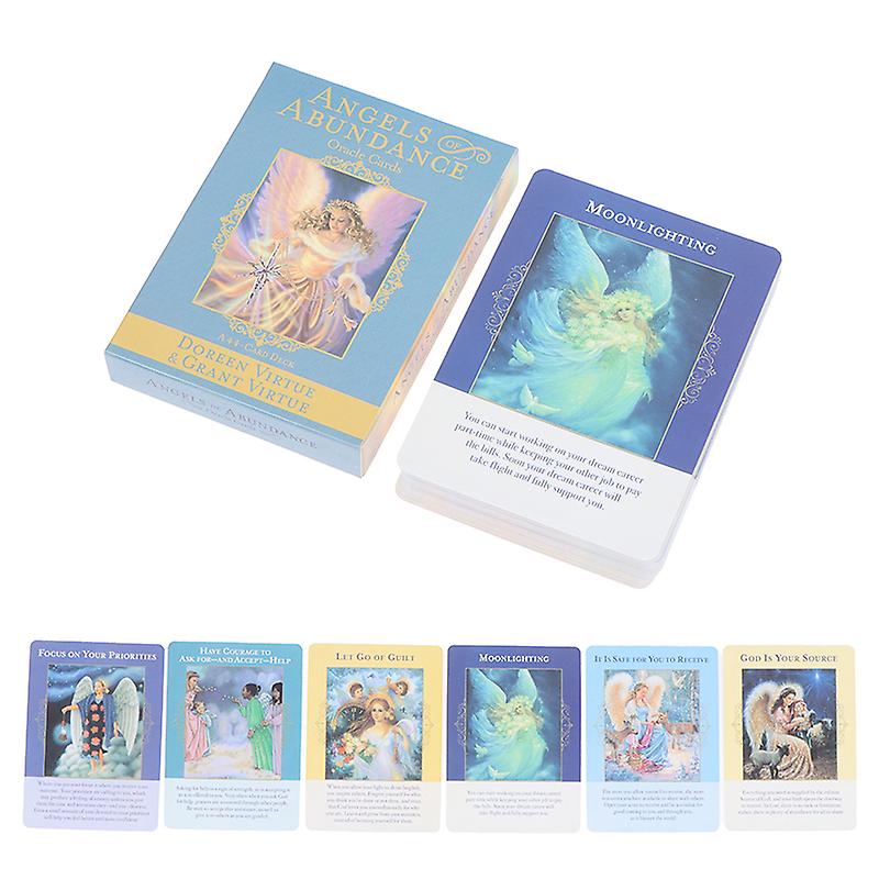 Angels Of Abundance Oracle Cards Tarot Card Party Prophecy Divination ...