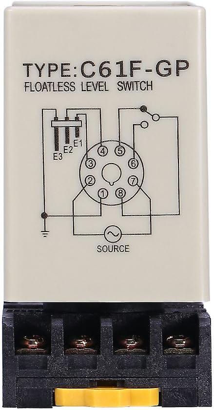 Floatless Level Switch, Water Liquid Level Switch Controller With Base ...