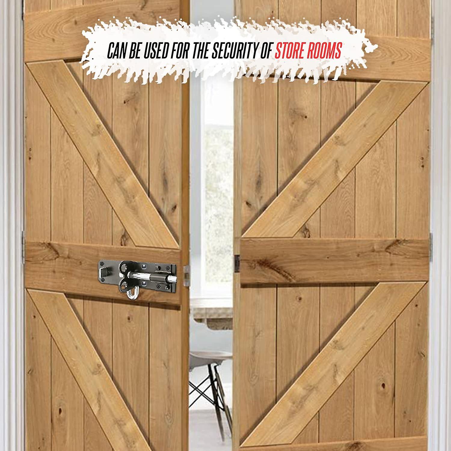 Bolt Sliding Door Lock For Bedroom Patio Door Security - 4 (100mm ...