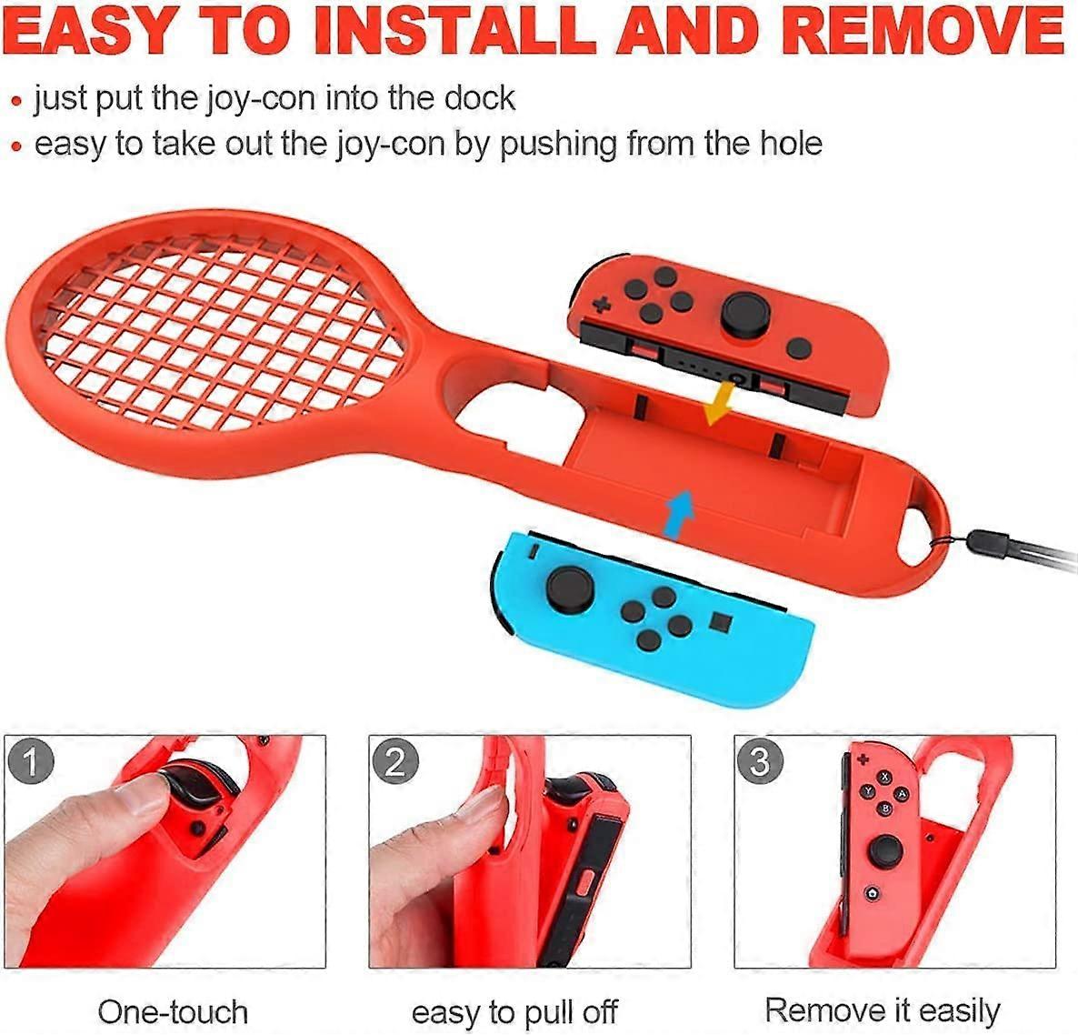 Tennis Racket for Nintendo Switch Game, Mario Tennis Aces Games Tennis ...