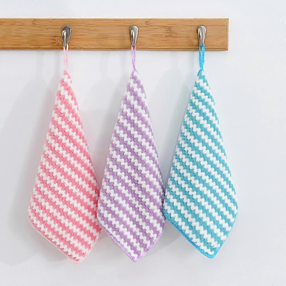 Set of 3pcs small hand towels, kitchen towels, 25 * 25cm, kitchen towel ...
