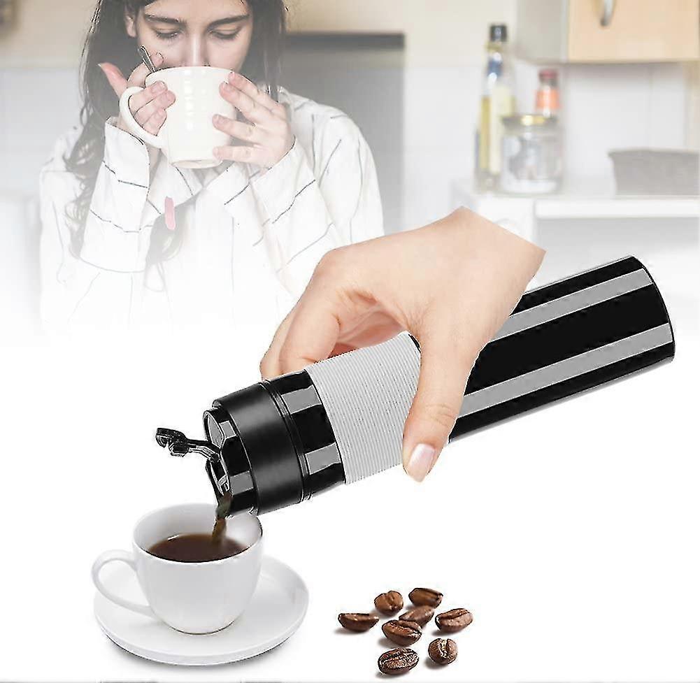 Portable Mini Espresso Maker Hand Held Pressure Caffe Espresso Machine ...