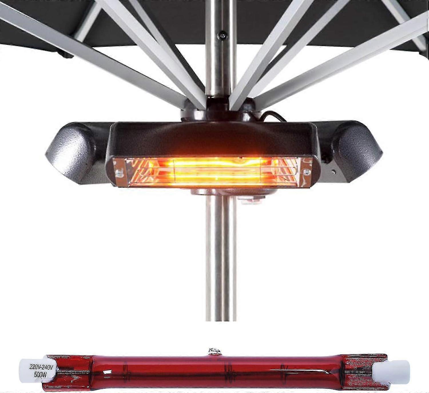 500 Watt Ruby Compatible with Heatmaster R7 Halogen Heater Bulb for ...