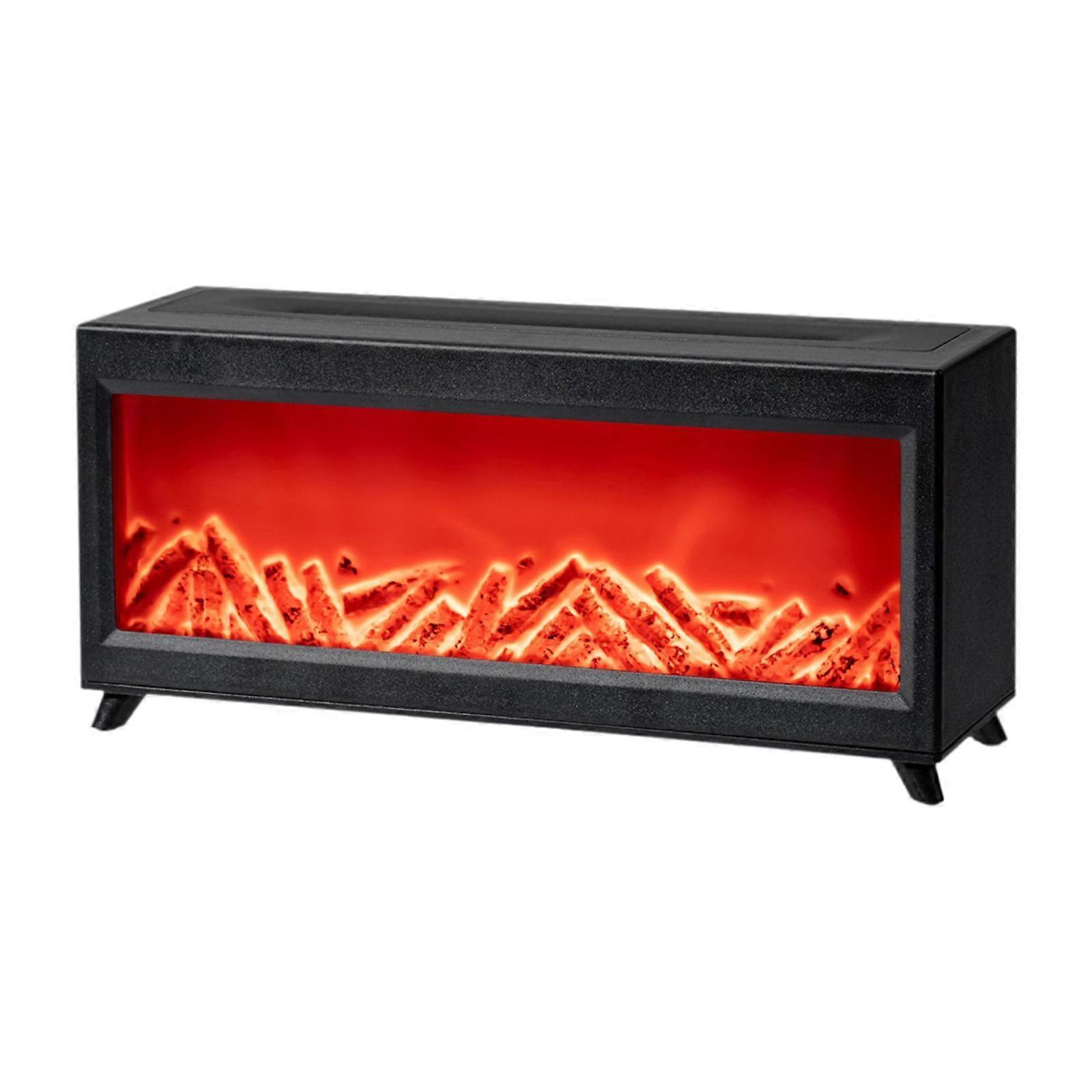 Flame Humidifier Fireplace Flame Diffuser for Desktop Office Decor Home ...