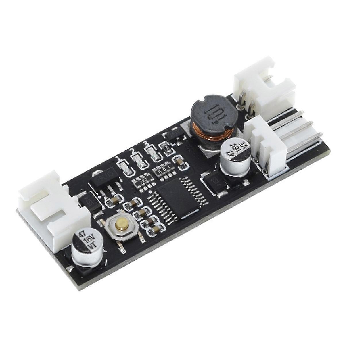 Single 12V 0.8A DC PWM 2-3 Wire Fan Temperature Control Speed Controller Chassis Computer Noise ...