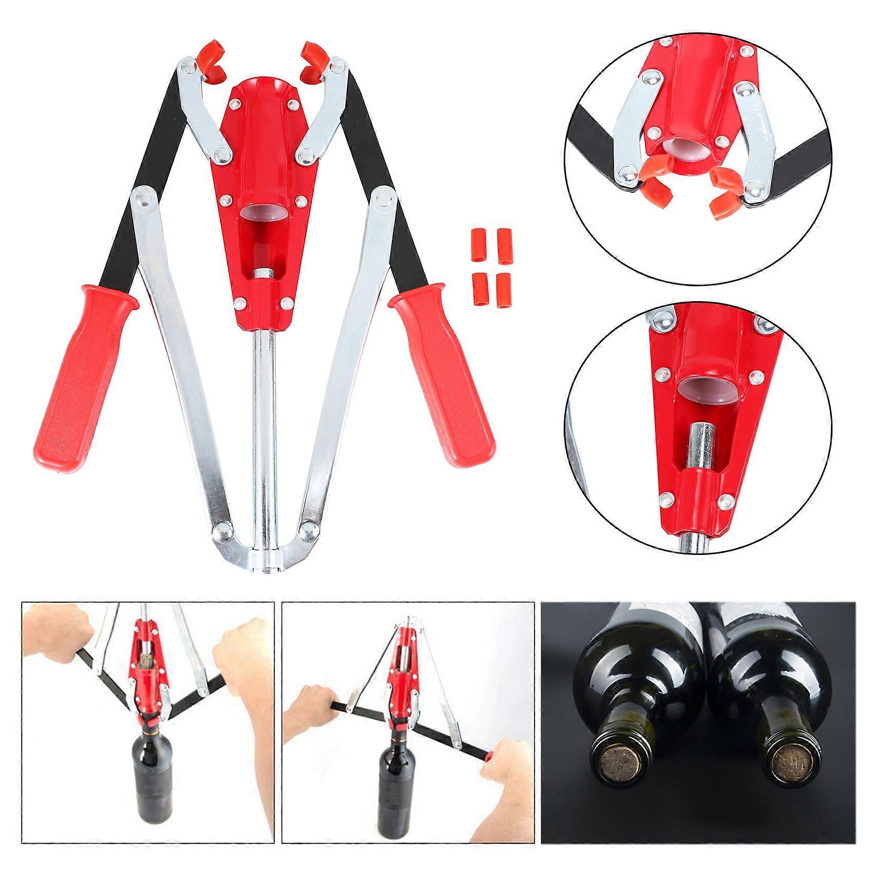 Double Lever Hand Corker Wine Corker With 2 Handled Corking For Homebrew Wine Making | Fruugo UK