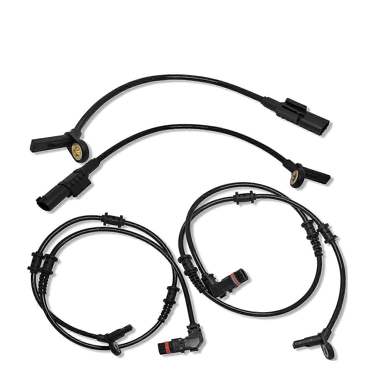 set(4pcs) abs wheel speed sensor for mercedes-benz w164 ml350 ml320 ...