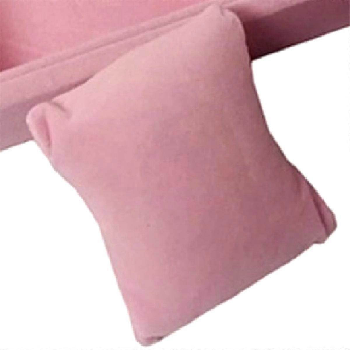 4 Grids Watch Jewelry Display Box with Pillow Tray Ice Velvet Bracelet ...