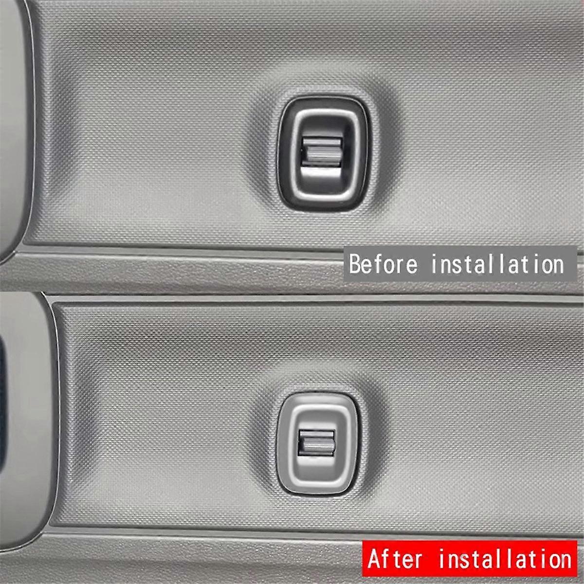 Car Center Door Curtain Switch Trim Frame Sticker for SPACIA Custom ...