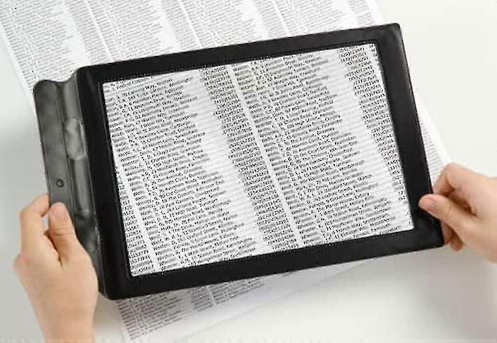 A4 Large Sheet Magnifier Lens - 10x Magnification For Book Reading ...