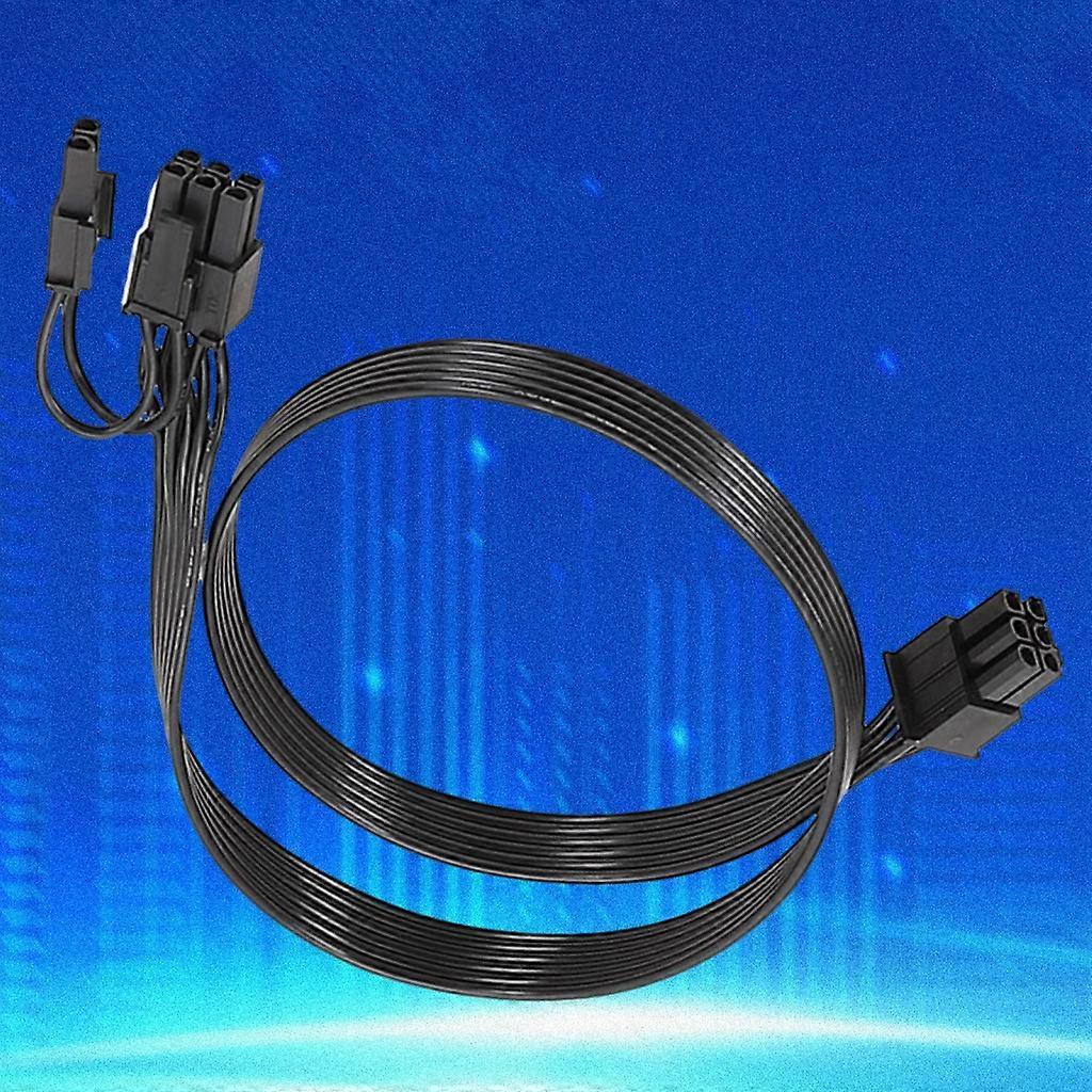 PCIExpress GPU 6pin to PCIe 6+2Pin Power Supply Cable PCIe Graphics ...