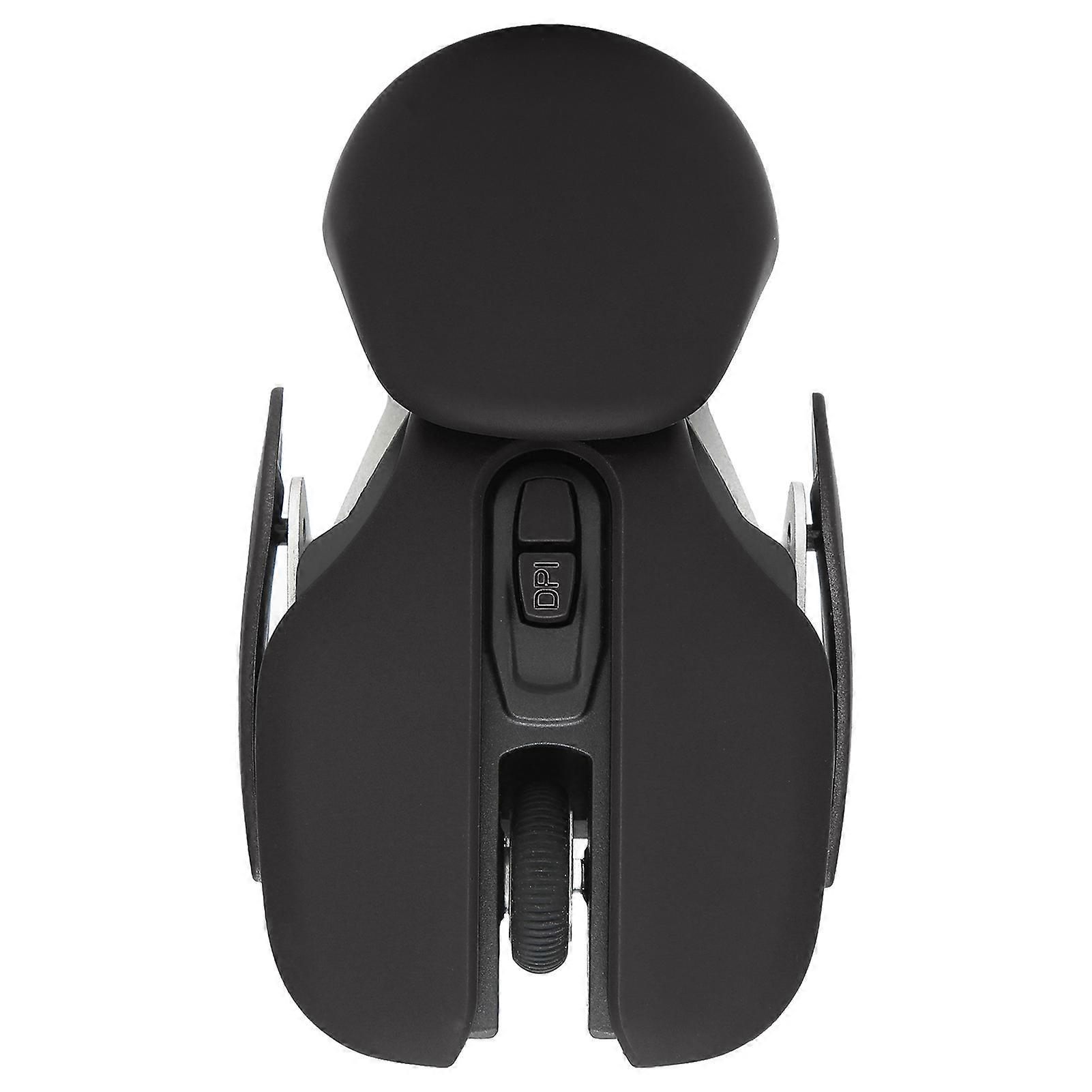 Ergonomic Wireless Mouse Inbuilt Battery Adjustable DPI Electroplating ...