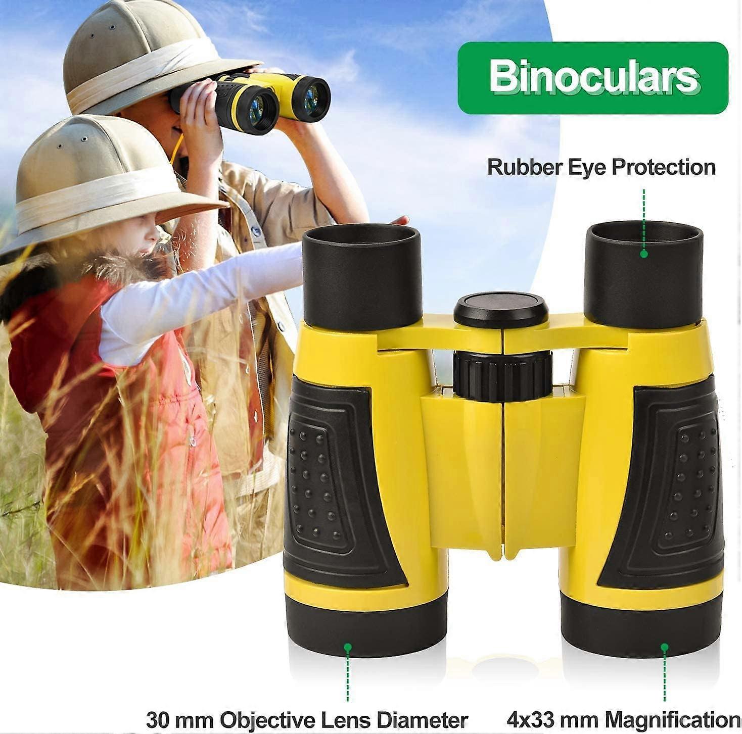 Researcher Set for Children, Binoculars for Children, 22-Piece Explorer ...