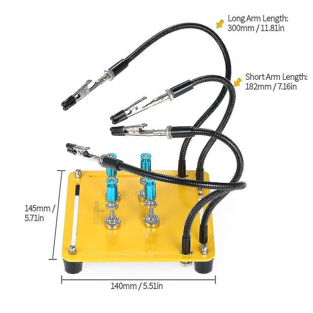 Tool bags kkmoon pcb fixture base arms soldering station pcb fixture ...