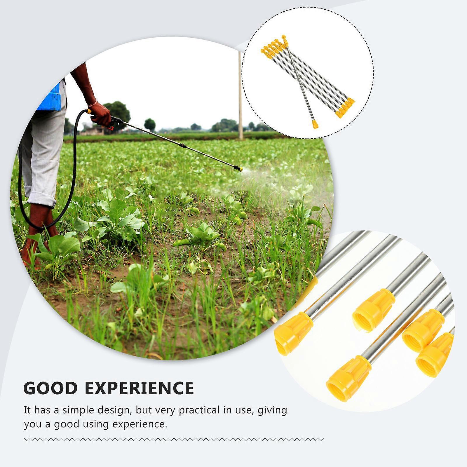6pcs Garden Sprayer Rods Agricultural Sprayer Wands Long Rods ...