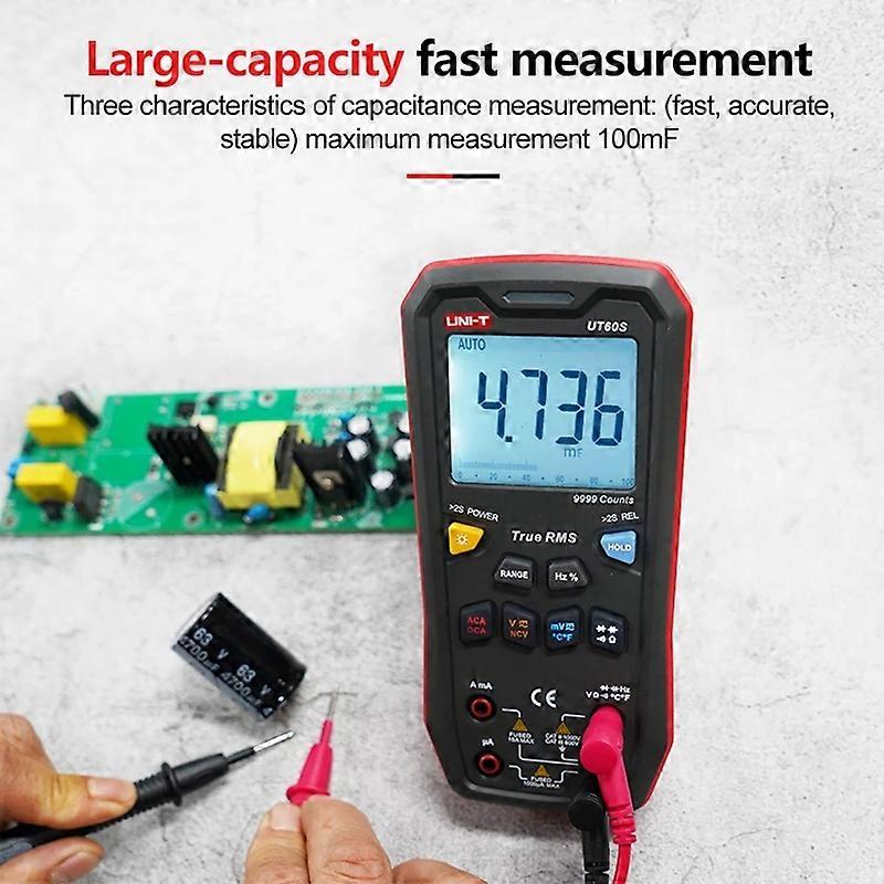 UNI-T Digital Smart Multimeter UT60S UT60BT 1000V AC DC Voltmeter ...