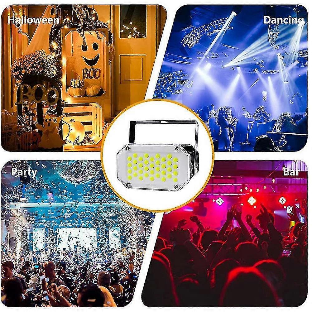 White Strobe Lights,super 36 Led Strobe Light, So Activated & Strobe ...