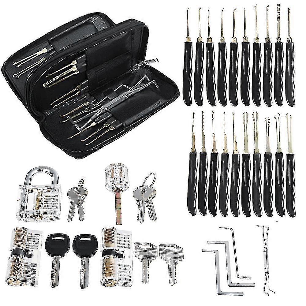 Professional 37 Pieces Hand Tools Set Training Locks | Fruugo UK