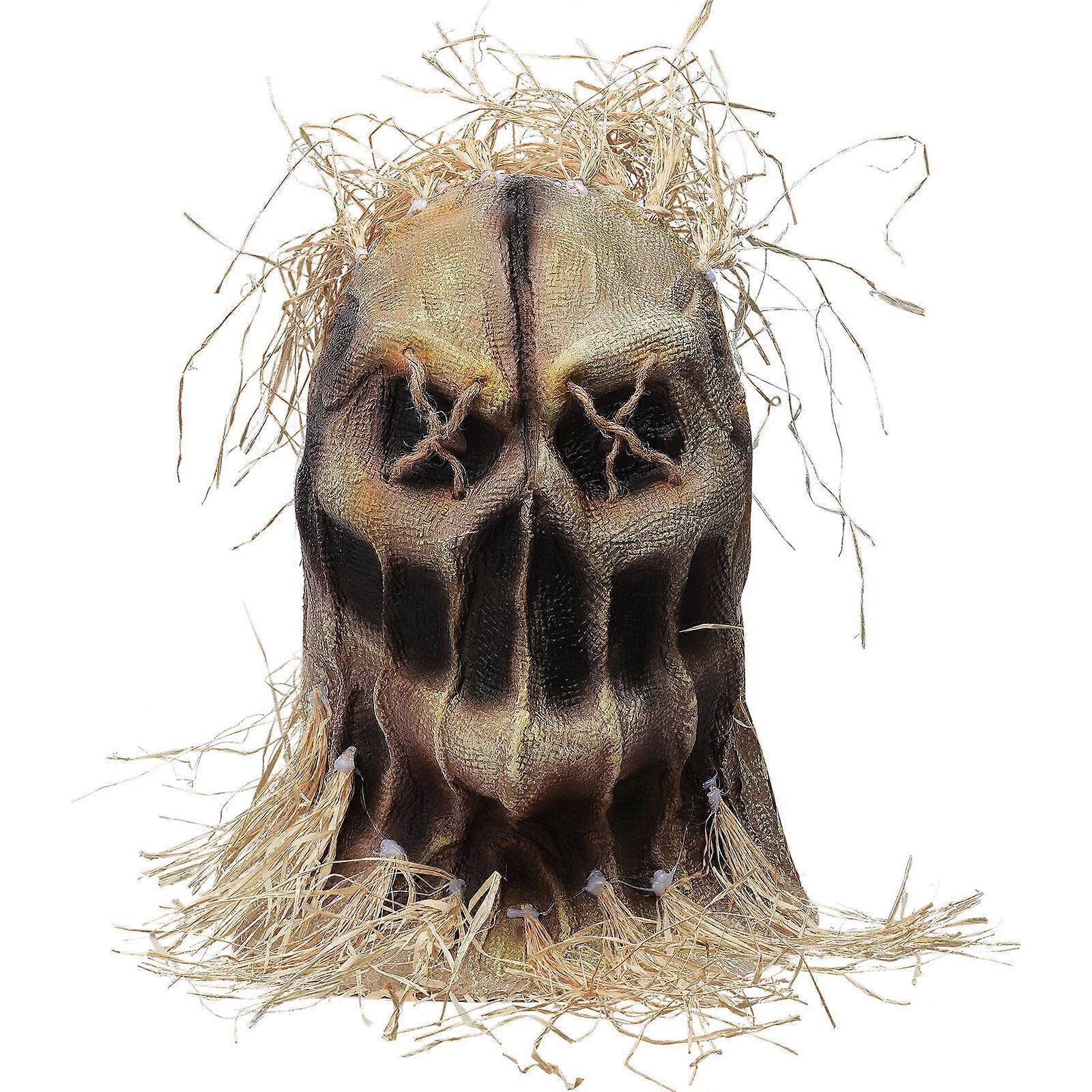 Scary Mask Head Cover Horror-themed Props Halloween Cosplay Prop Latex ...