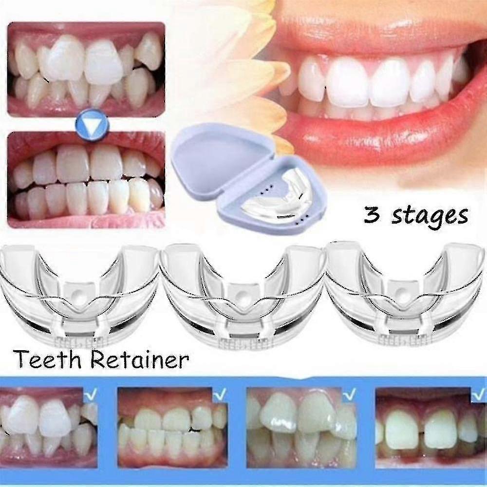 3pcs Dental Braces Orthodontic Teeth Trainer Set For Adults Orthotics ...