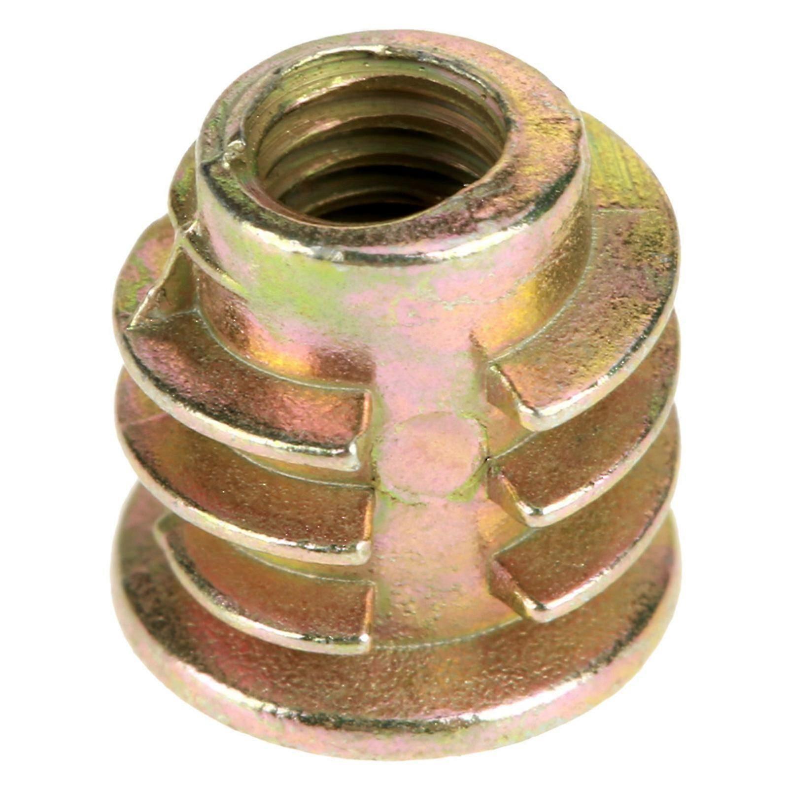 50 Pcs M4 Threaded Inserts For Wood Furniture Screw In Threaded Insert ...