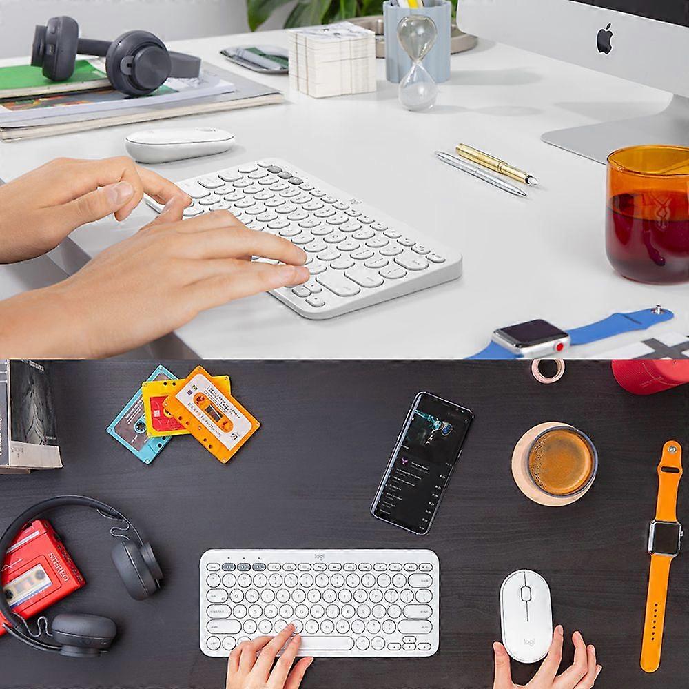 Logitech K380 multi-device Bluetooth wireless keyboard linemate multi ...