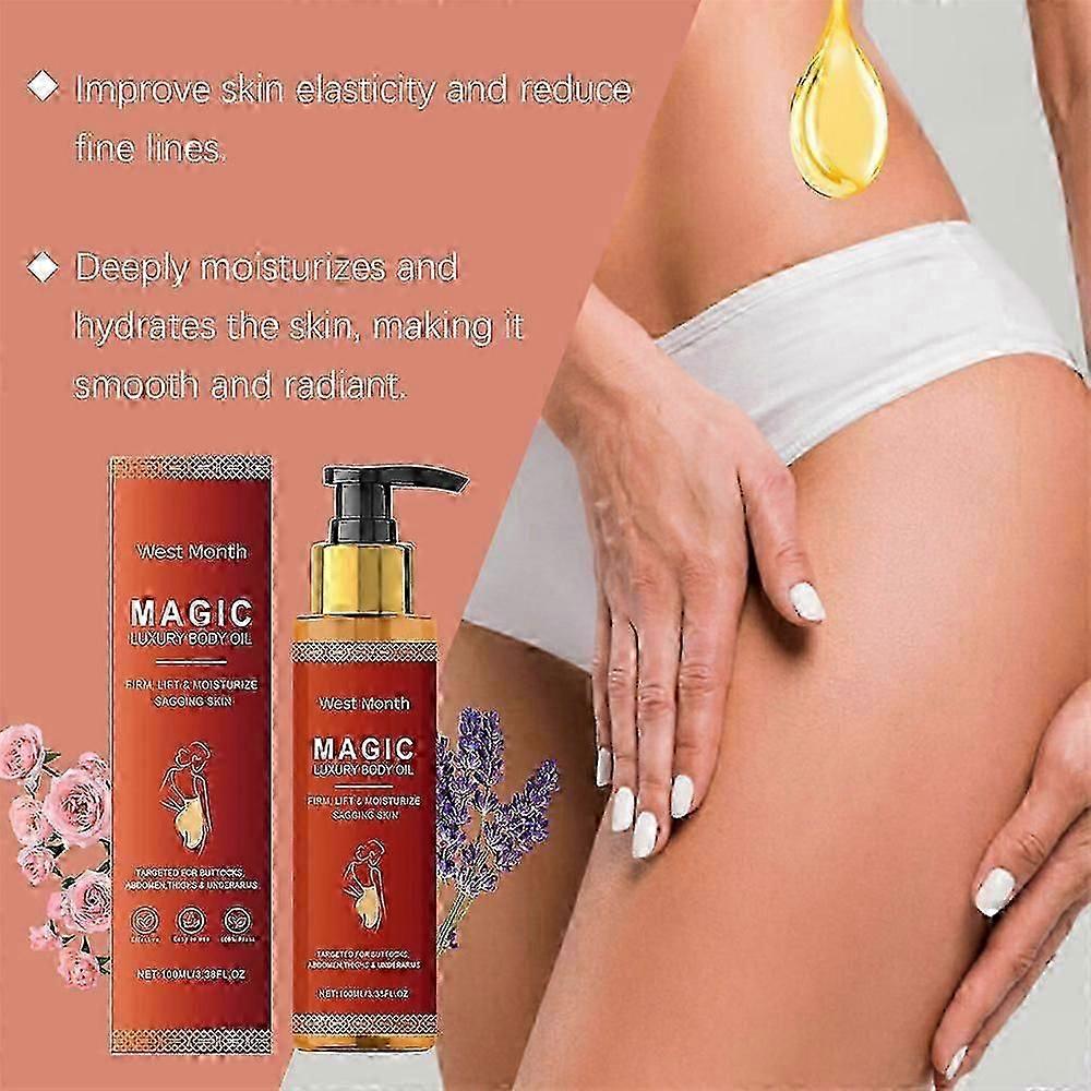 Magics Body Firming Oil Luxury Body Oil Hydrating and Firming Skin Oil for Full Body, Arms ...
