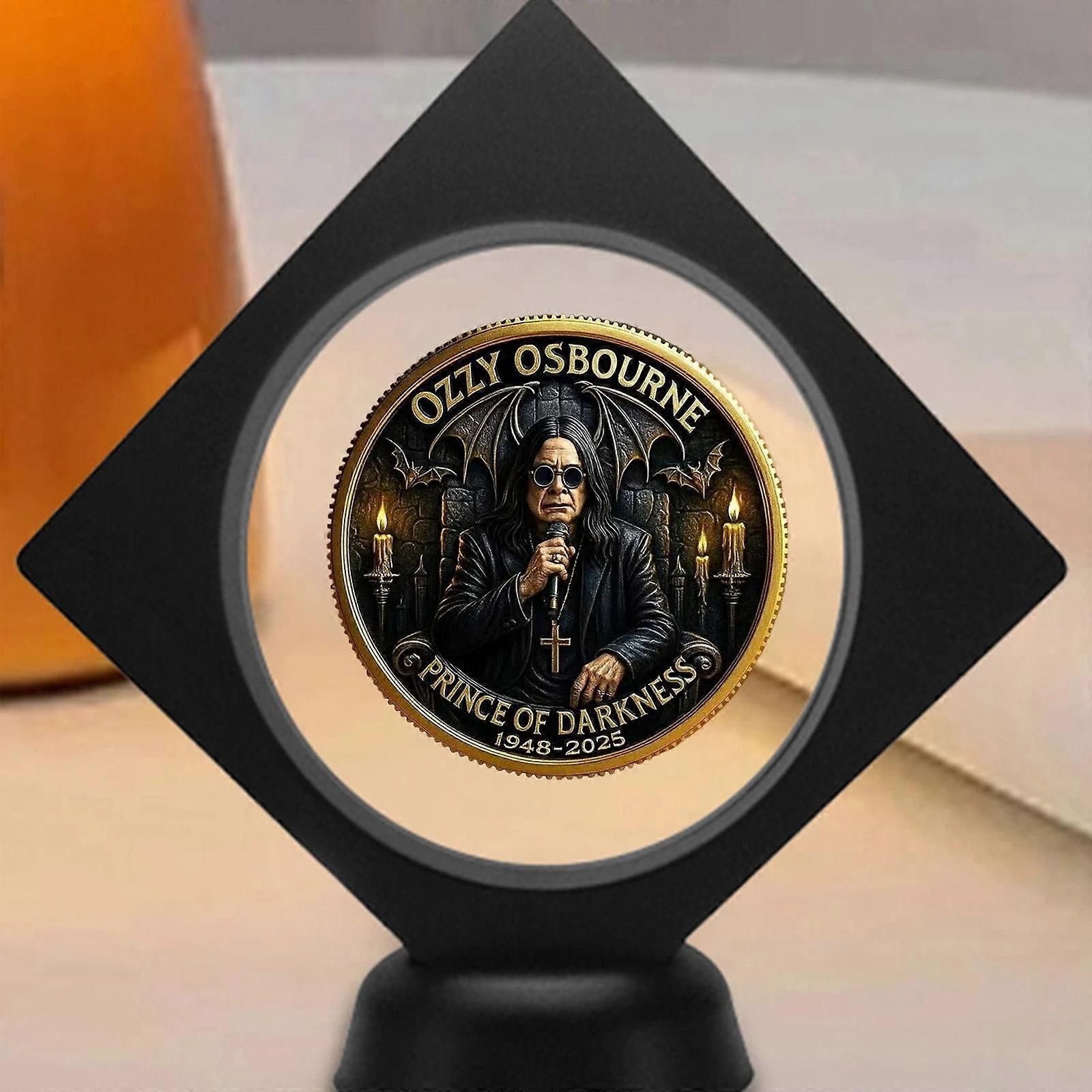 Ozzy Osbourne Farewell Commemorative Coin - Rock Legend Tribute ...