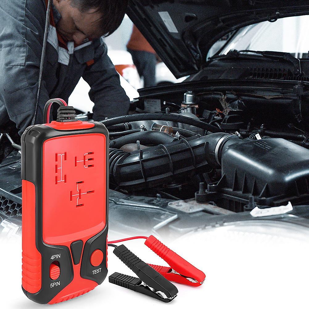 Auto vehicle battery fast check detector 12v electronic car relay ...