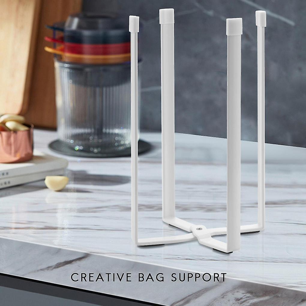 Drying Rack, Space Saving Plastic Bag Dryer Holder Garbage Stand Multi ...