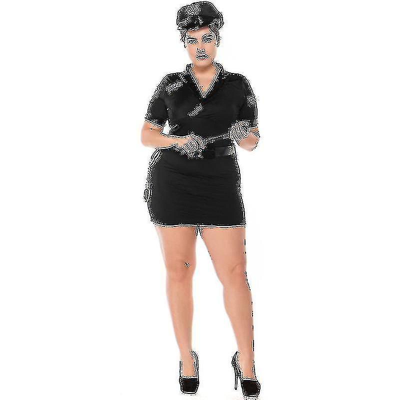 2022 Female Police Uniform Temptation Cosplay Police Uniform Party ...