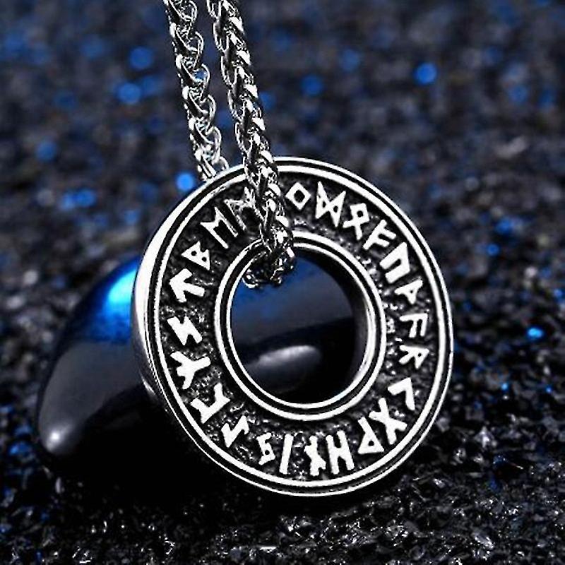 Fashion Retro World Tree Slavic Rune Pattern High Quality Metal Large ...