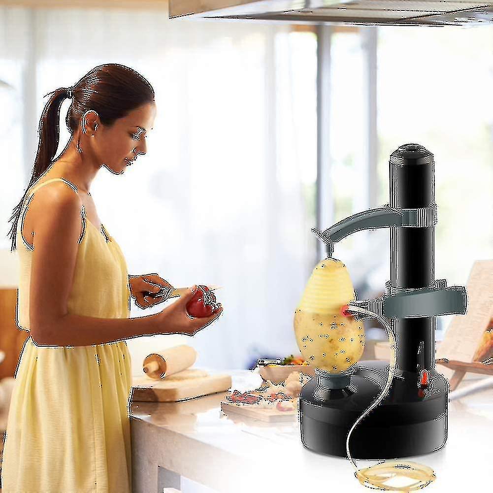 Electric Peeler, Automatic Rotating Potato Peeler, Apple Peeler ...