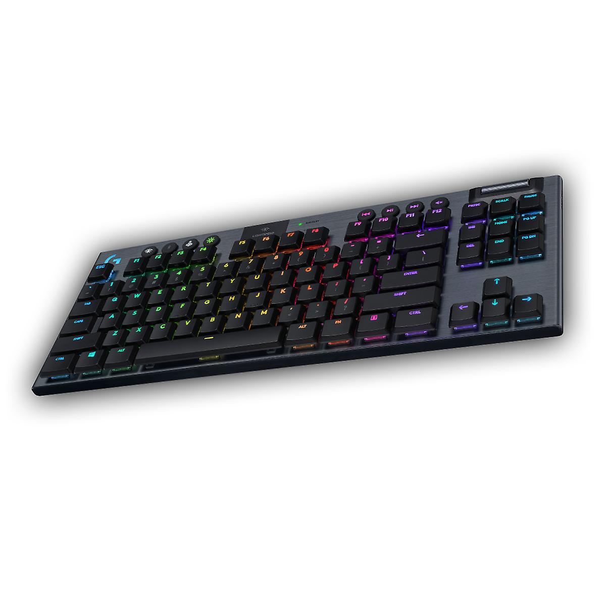 Logitech G913 Tkl Wireless Mechanical Gaming Keyboard /romer-g Tactile ...