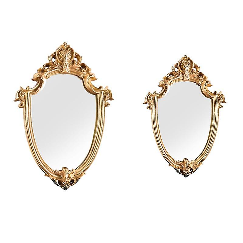 Relief harpiks decor spejl vintage væg hængende spejl badeværelse ...