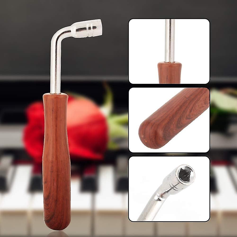 Piano Tuning Wrench, Stainless Steel Piano Wrench Tuning Tool Adapter ...