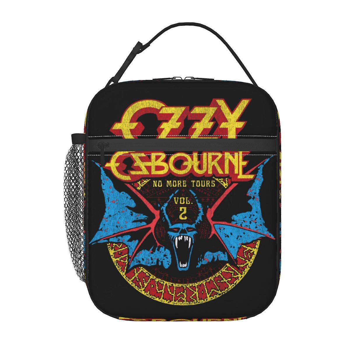 Custom Heavy Metal Band Rock Lunch Bag Men Women Warm Cooler Ozzy ...