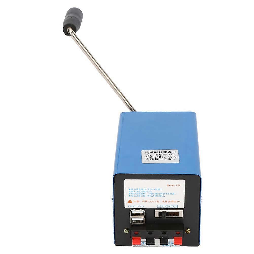Portable High Power Handcranked Charging Generator USB Charging ...