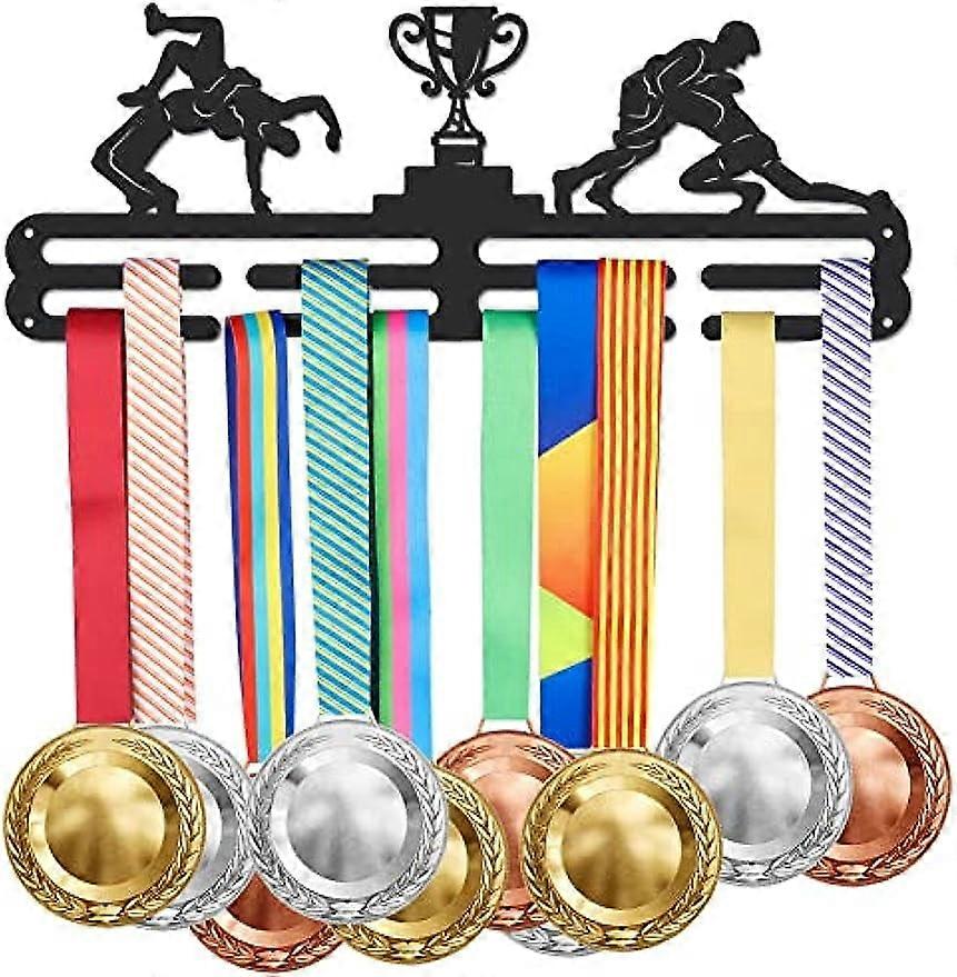1Set Wrestling Medal Holder Display Wrestling Trophy Hanger Rack Sports ...
