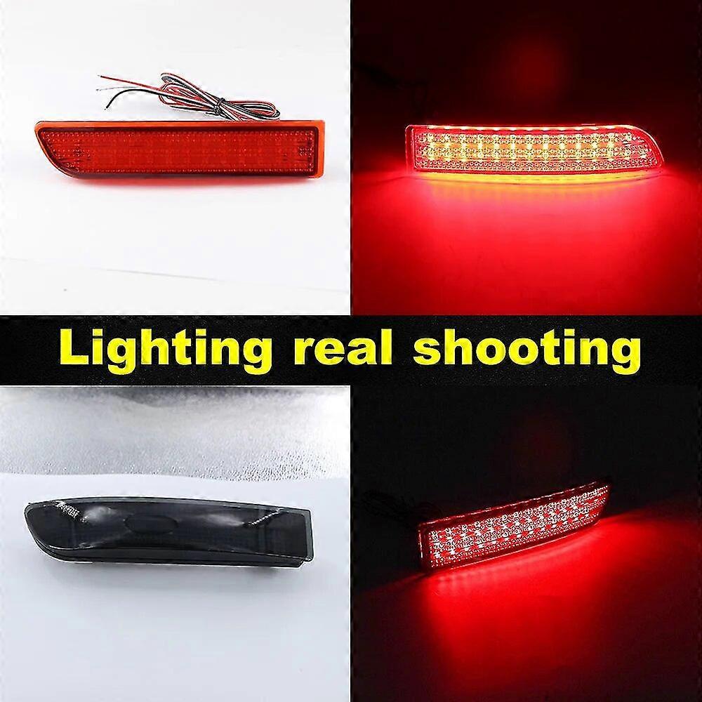 Led Rear Bumper Reflector Light Fog Light Tail Brake Light Stop Lamp ...
