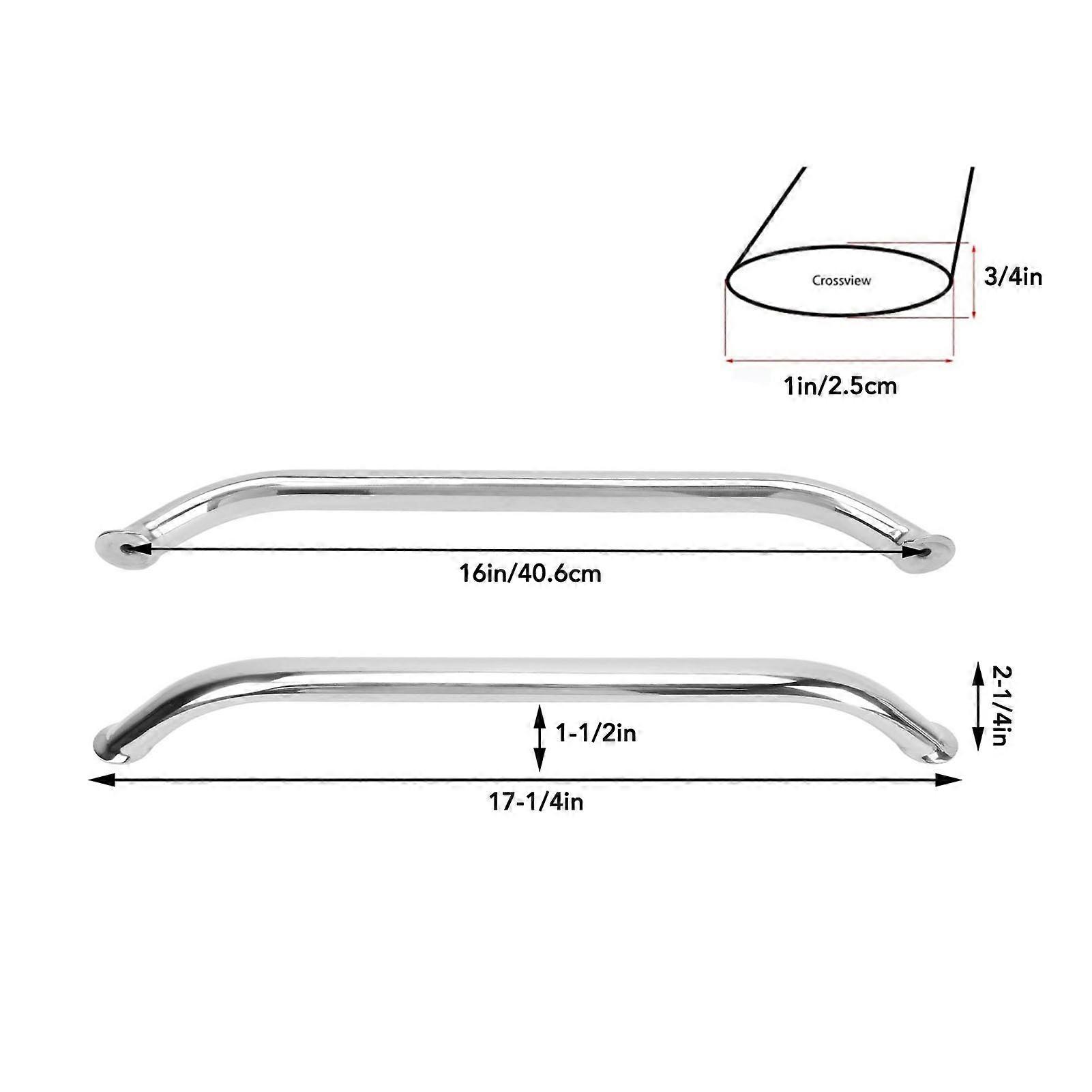 Boat Grab Bar Marine Grade Stainless Steel Sturdy Grab Handle Handrail ...
