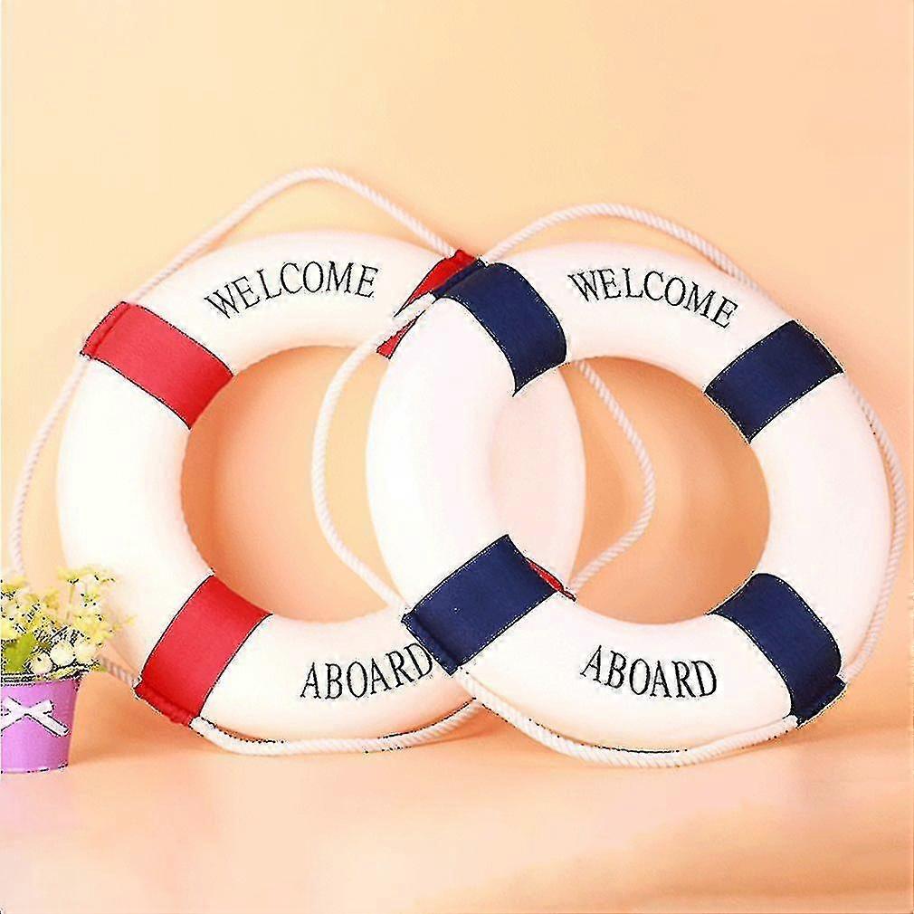 Mediterranean Style Aboard Lifebuoy Ring Home Adorment Living Room ...