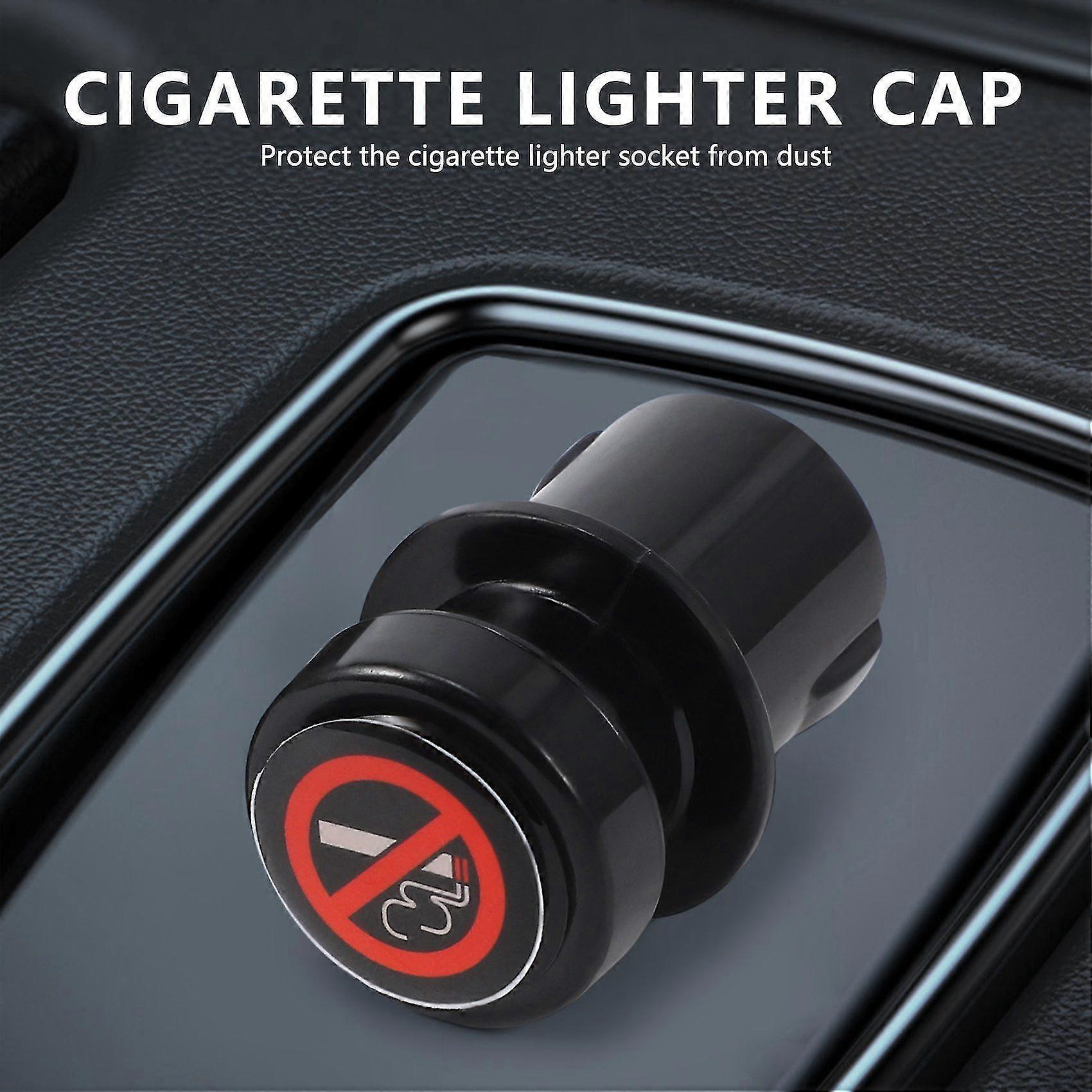 Cigarette Lighter Socket Cover Cap 2 Pack, Universal Waterproof ...