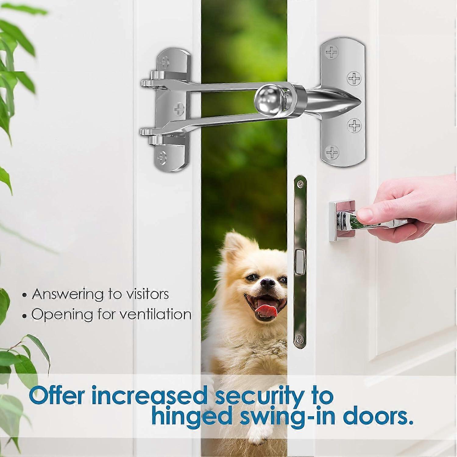 2 Pack Home High Security Door Locks, Safety Door Lock Latch Inside for ...