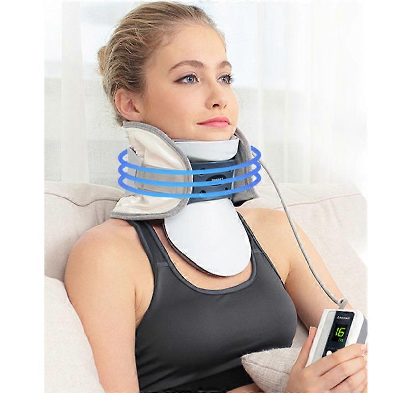 MIMIGO Neck Traction Device - Neck Stretcher - Cervical Traction Device ...
