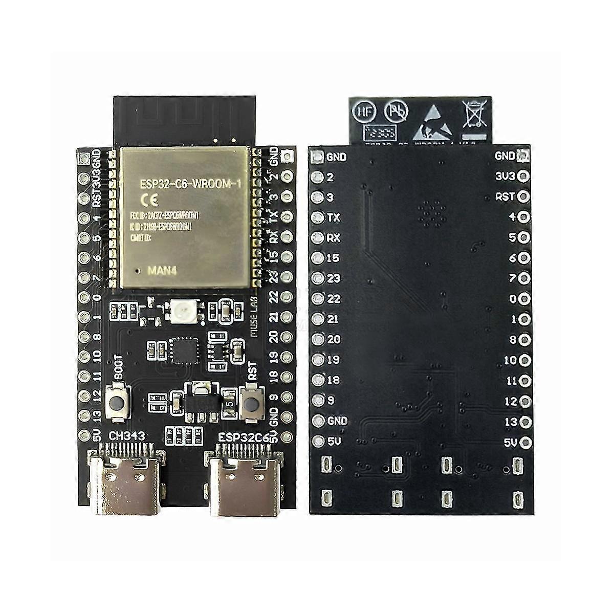 Esp32 Devkitc 1 N4 Esp32 Development Board Core Board Risc V Esp32 Wifi Module Type C