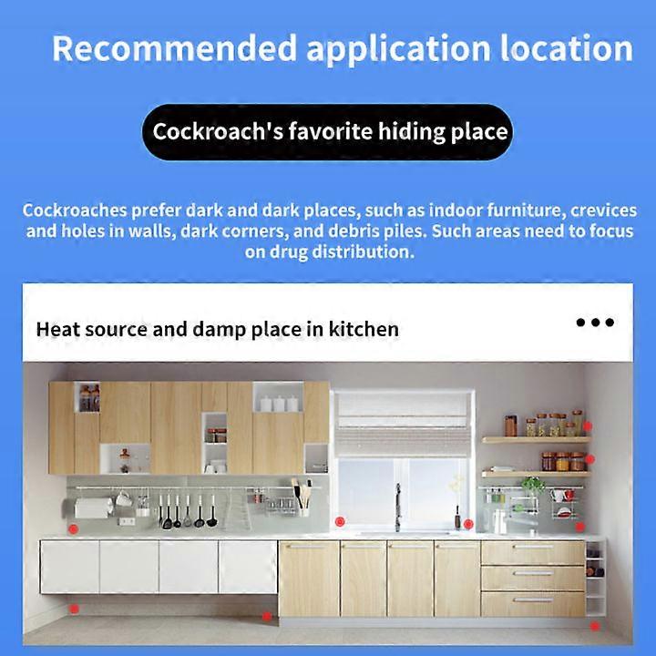 10g Cockroach Gel Bait Cockroach Killer Control Multiple Cockroaches ...