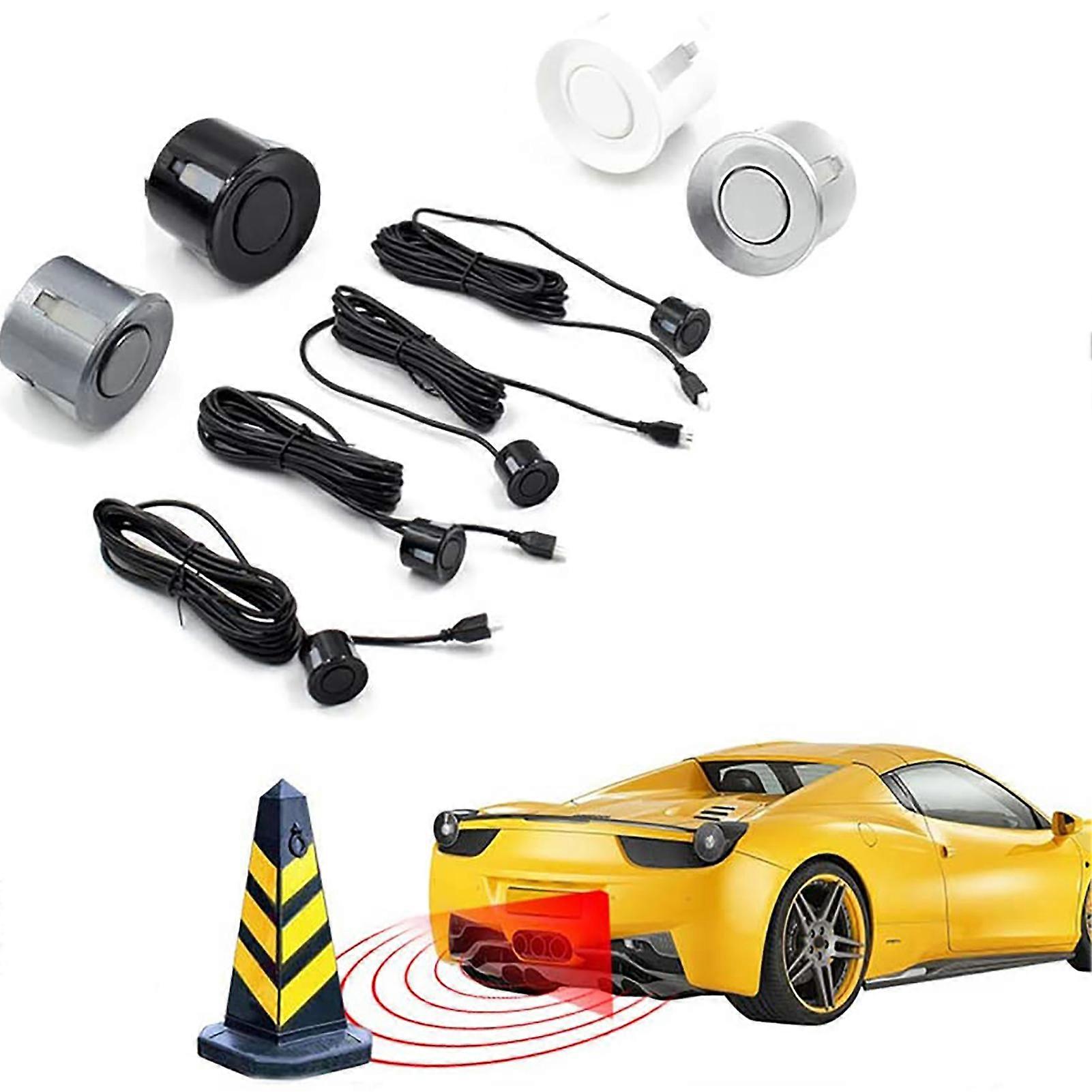 Parking Sensor Car Reverse Parking Detectors with Buzzer Beeps ...