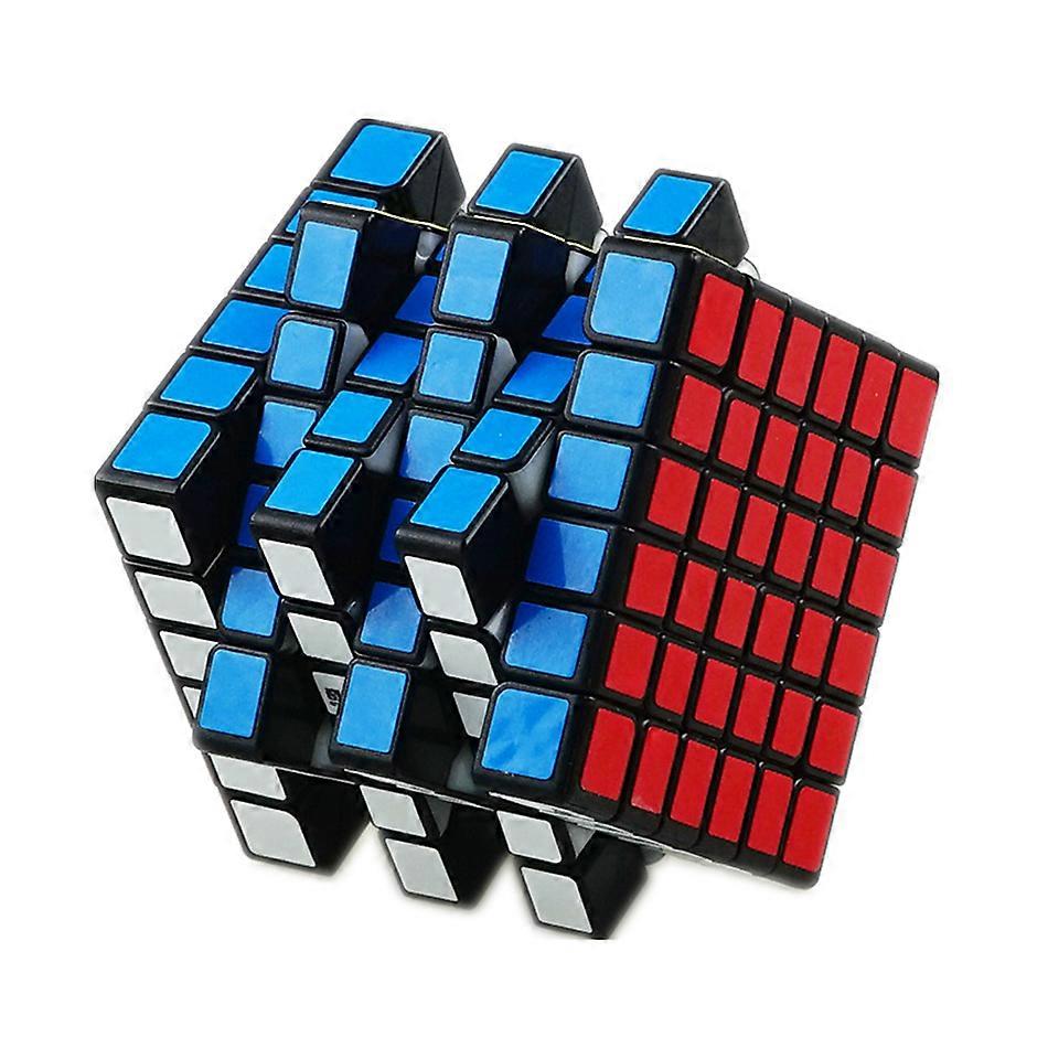 Qiyi Magic Speedcube Black Sticker 6x6x6 7x7x7 Cube Magic 4x4 5x5 6x6 ...