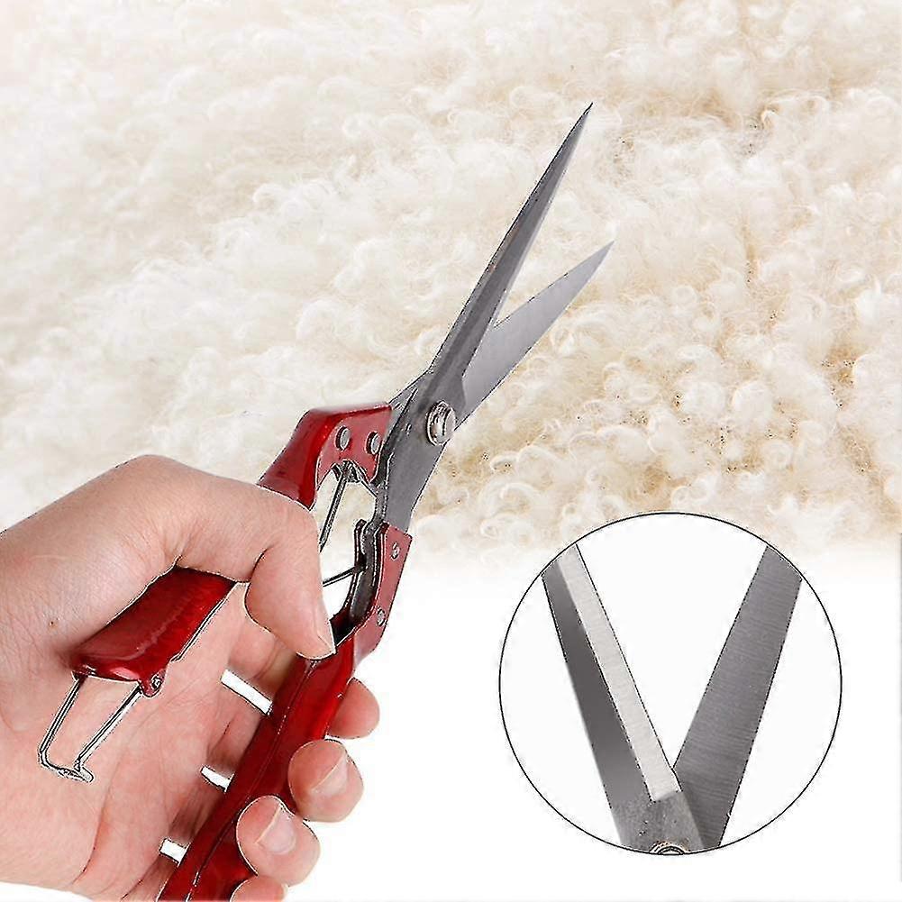Goat Hoof Shears 340mm Manual Sheep Shears Loaded Sheep Wool Trimming ...